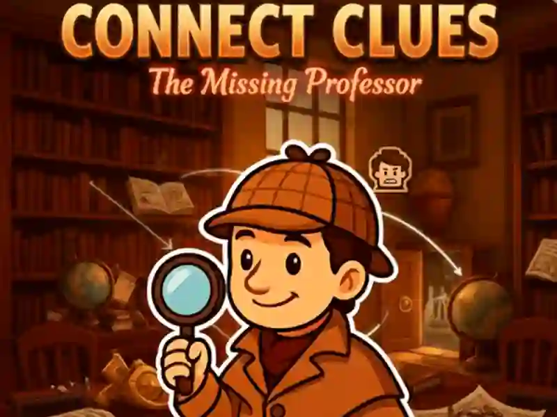 Connect Clues The Missing Professor 🕹️ Spil online på SGameS